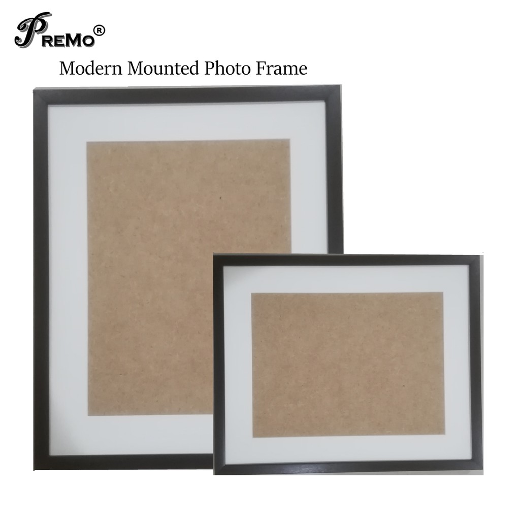 PREMO Mounted A5 / A4 / A3 Photo Frame - Frame with extra Mounting Mat ...