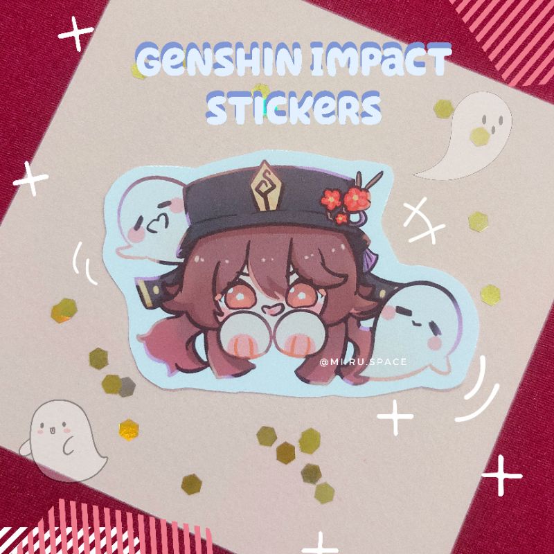 Genshin Impact 原神 sticker Hutao | Shopee Malaysia