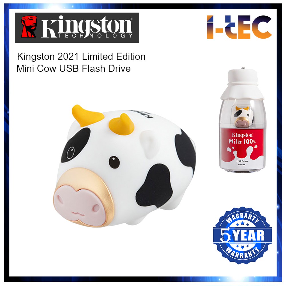 Kingston 2021 Limited Edition Mini Cow USB Flash Drive | Shopee Malaysia