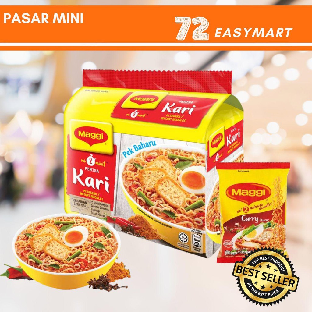 MAGGI Kari (79g x 5 packs) | Shopee Malaysia