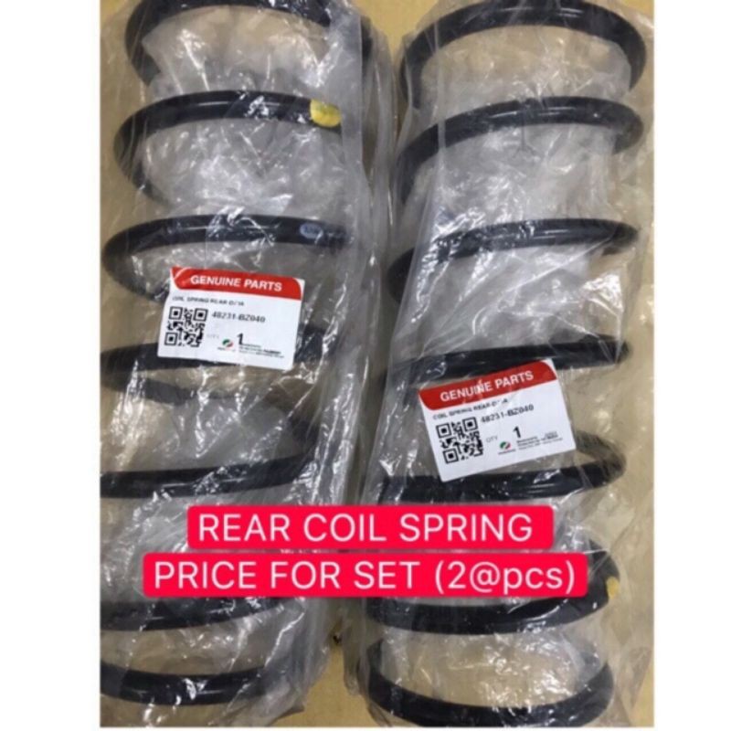 ORIGINAL PERODUA FRONT COIL SPRING MYVI SET PRICE | Shopee Malaysia