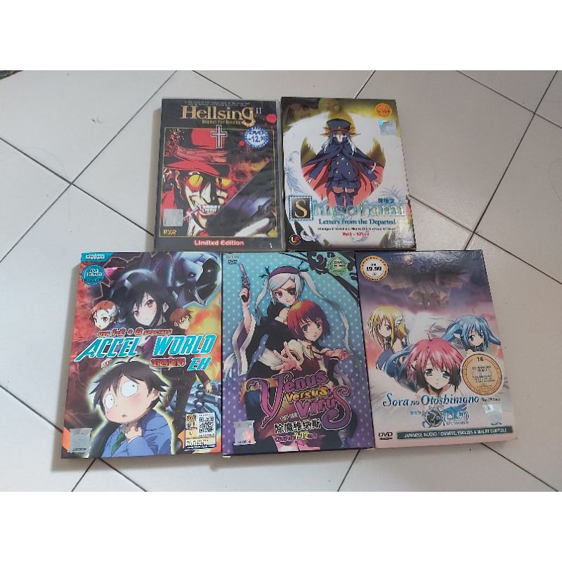 Completed Anime DVD Part 3 | Shopee Malaysia