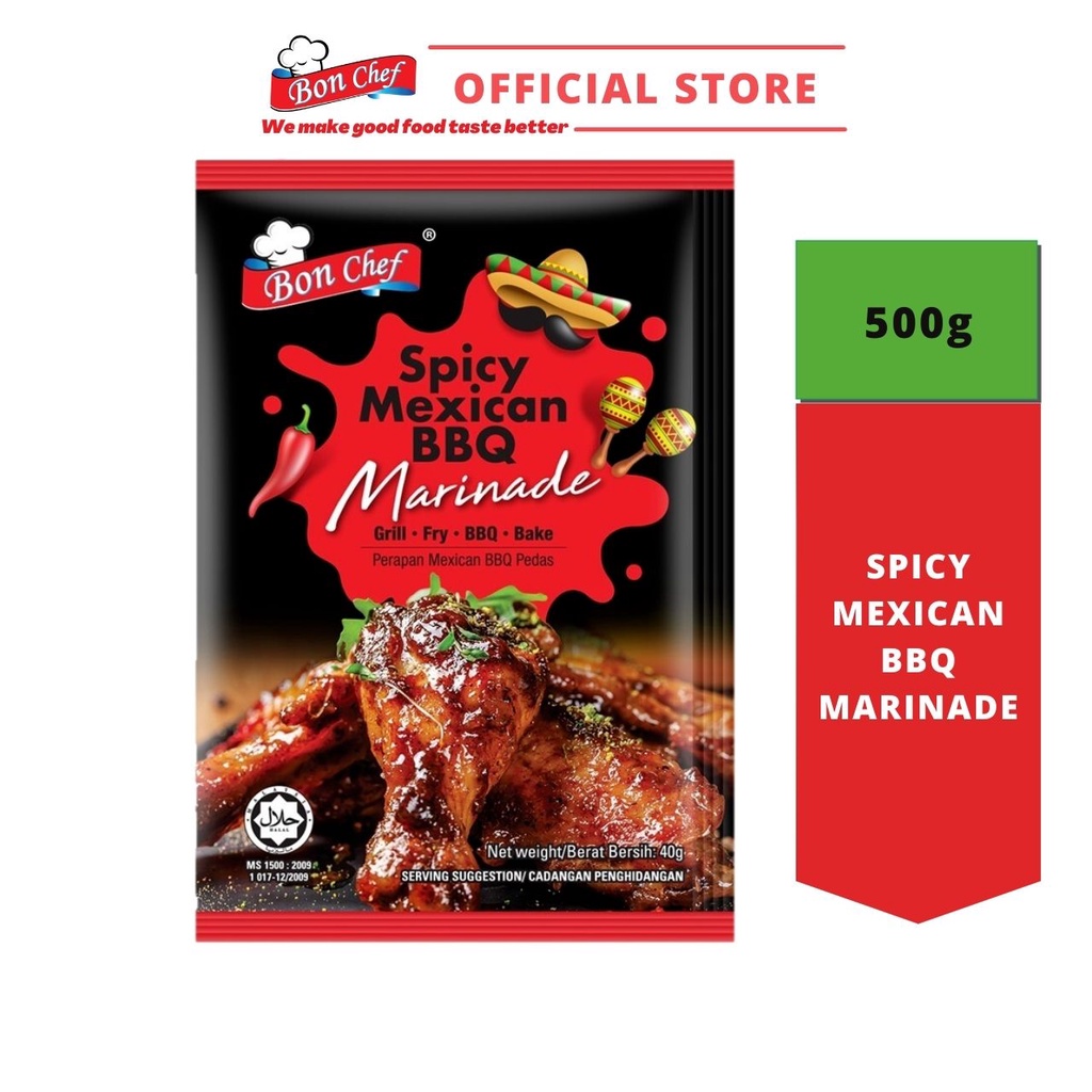 Bon Chef SPICY MEXICAN BBQ Marinade 500g (Repacking) | Shopee Malaysia
