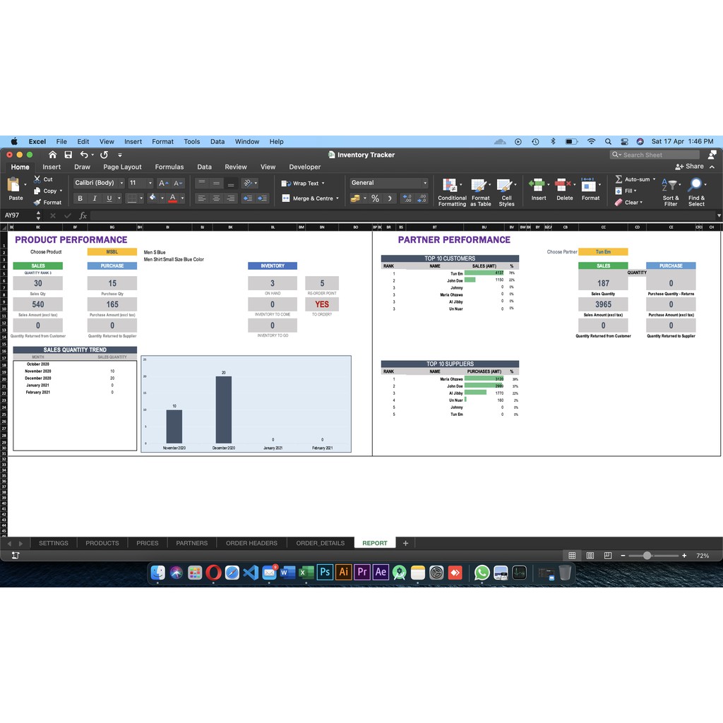 Complete Inventory Tracker & Inventory (Stock) Management System ...