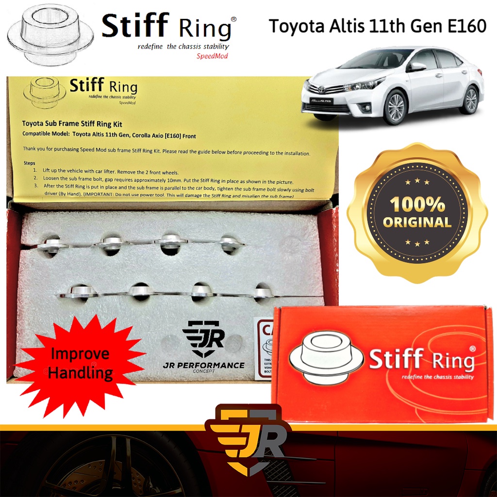 Stiff Ring Front Body Subframe Washer Rigid Collar Fine Tuning Kit Altis E170 Corolla Axio E160 ...