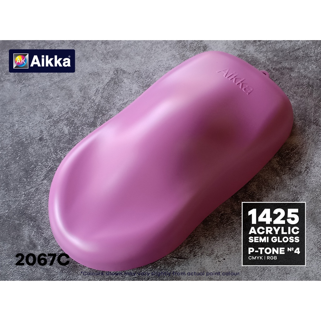 AIKKA Paint PANTONE Colour 2067C / 1425 ACRYLIC SEMI GLOSS PAINT ...