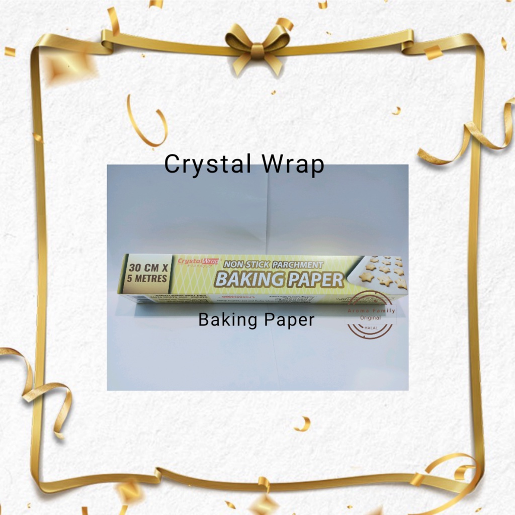 Crystal Wrap Baking Paper Roll | Shopee Malaysia