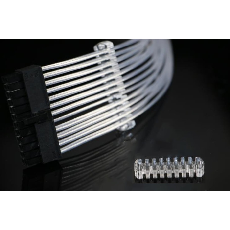 24pin Cable Comb for PC 24 pin power cable ,Transparent Cable Comb 24 ...