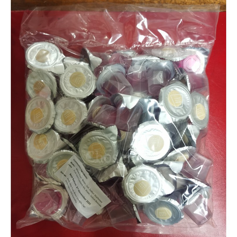 2 in 1 Communion Prepack • Grape Juice and Wafer • 25/50pcs • Christian ...