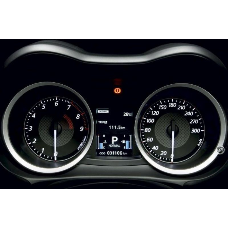 cluster meter 300km/h mitsubishi lancer evolution 10 /evo x/cz4a/proton ...