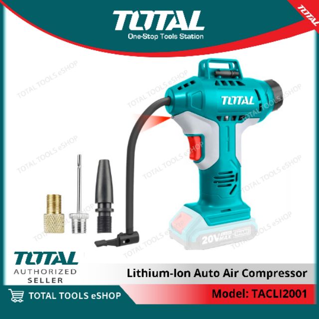 Total Lithium-Ion Auto Air Compressor TACLI2001 | Lazada