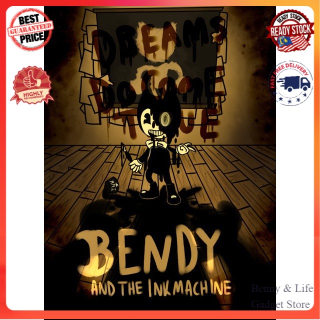 Bendy and the Ink Machine Chapter 1 + 2 + 3 + 4 Offline with DVD - PC ...