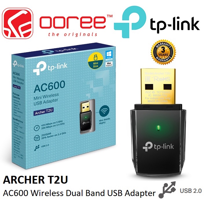 TP-LINK ARCHER T2U / ARCHER T2U NANO / ARCHER T3U / ARCHER T3U NANO ...