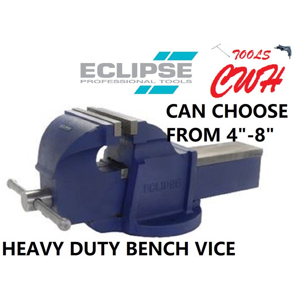 4" 5" 6" 8" ECLIPSE BENCH VICE VICES VISES VISE CLAMPING HOLDING | Shopee Malaysia