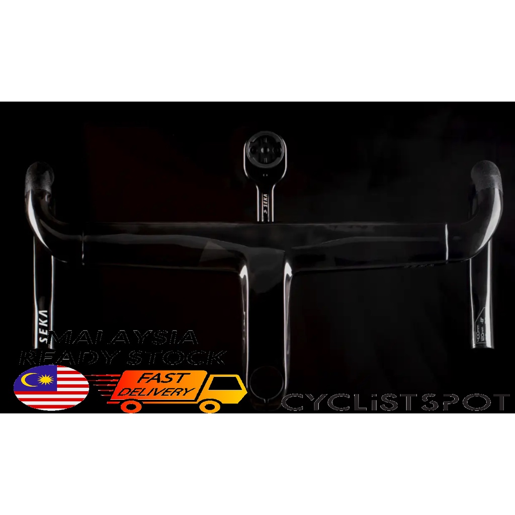 SEKA : Integrated Aero carbon handlebar | Shopee Malaysia
