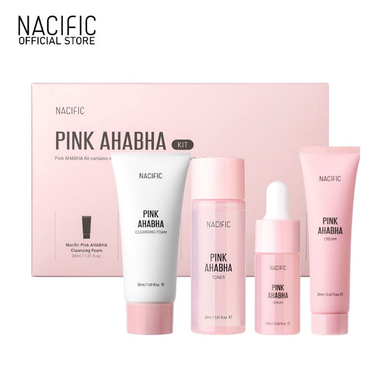 Nacific Pink AHA BHA Kit(box dented) | Shopee Malaysia