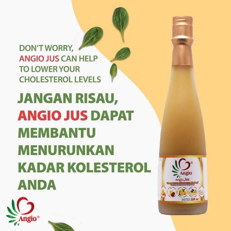 Angio Jus membantu masalah jantung tersumbat. | Shopee Malaysia