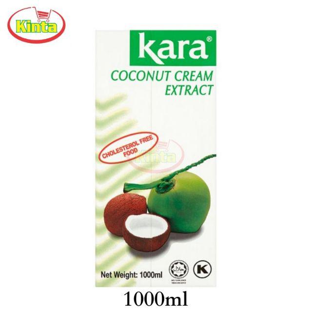 Kara Coconut Cream Extract 1000ml/1L Krim Santan Kelapa Kara 1000ml/1L ...