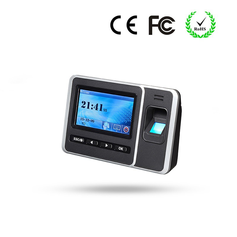 Touch Screen Attendance With Access Control Biometric Fingerprint Time ...
