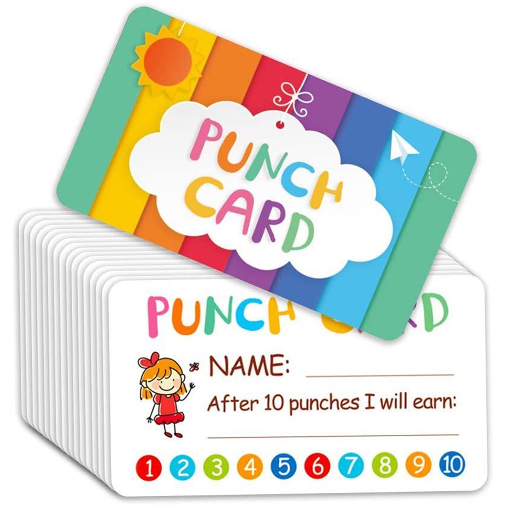 50pcs Children's Toy Cards Reward Incentive Card For Kids Students ...