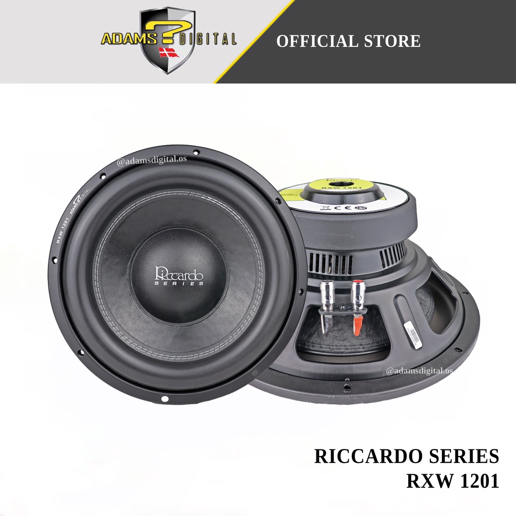 Adams Digital 12"Inch Single Magnet Single Coil Woofer RXW-1201 ...