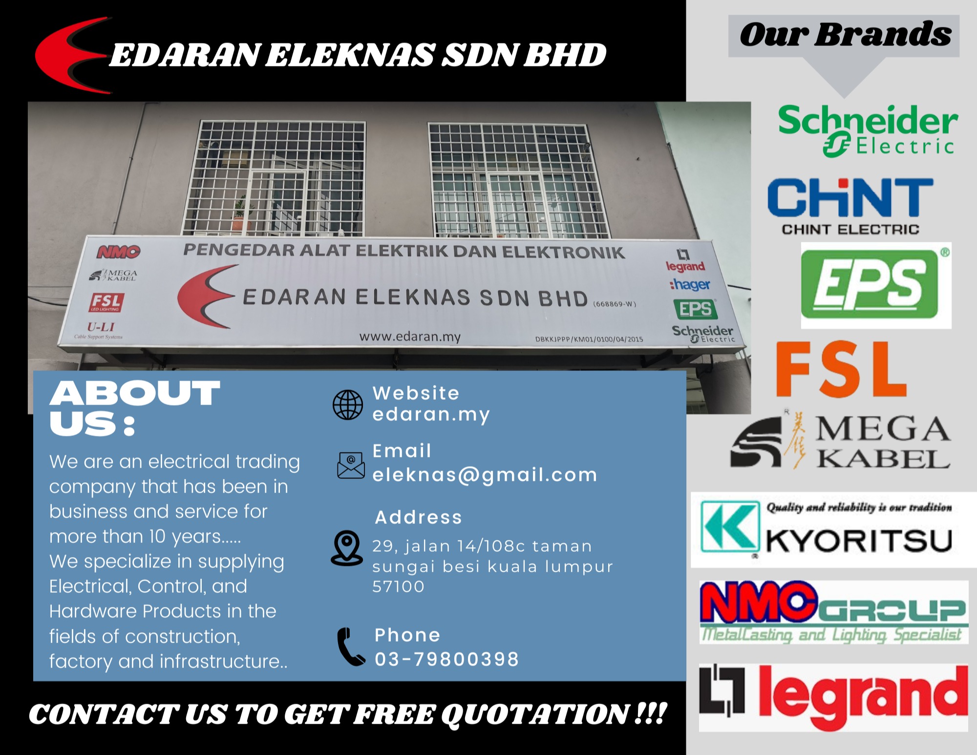Edaran Eleknas Sdn Bhd, Online Shop | Shopee Malaysia