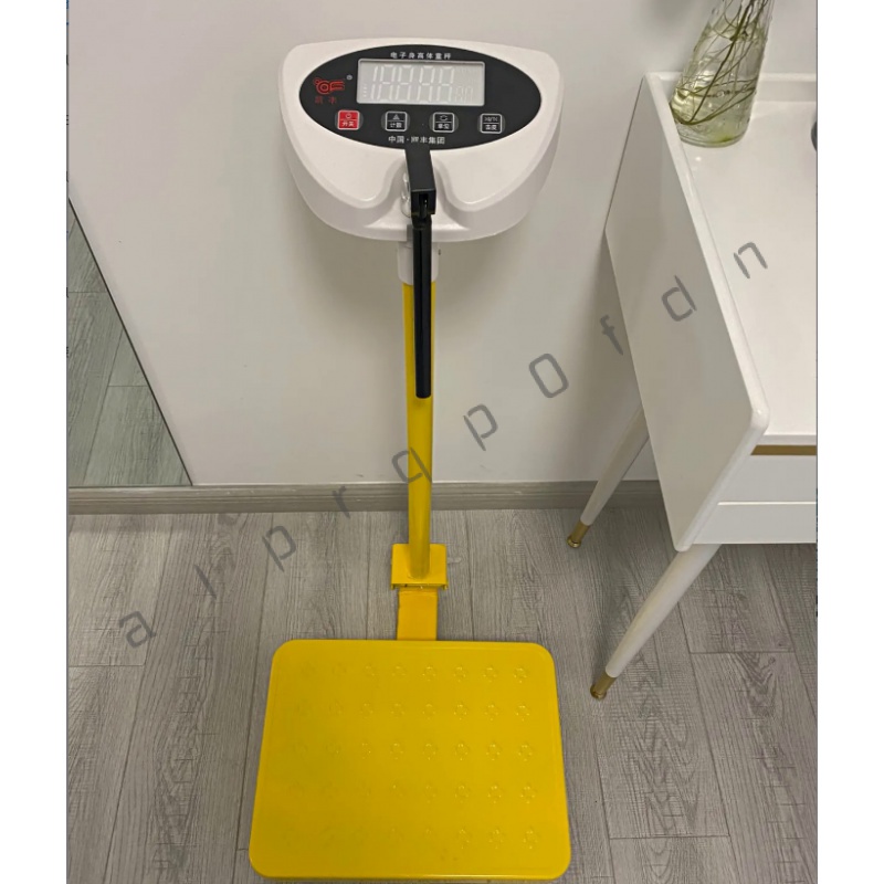 Electronic Height and Weight Scale Measuring Instrument Body Scale ...