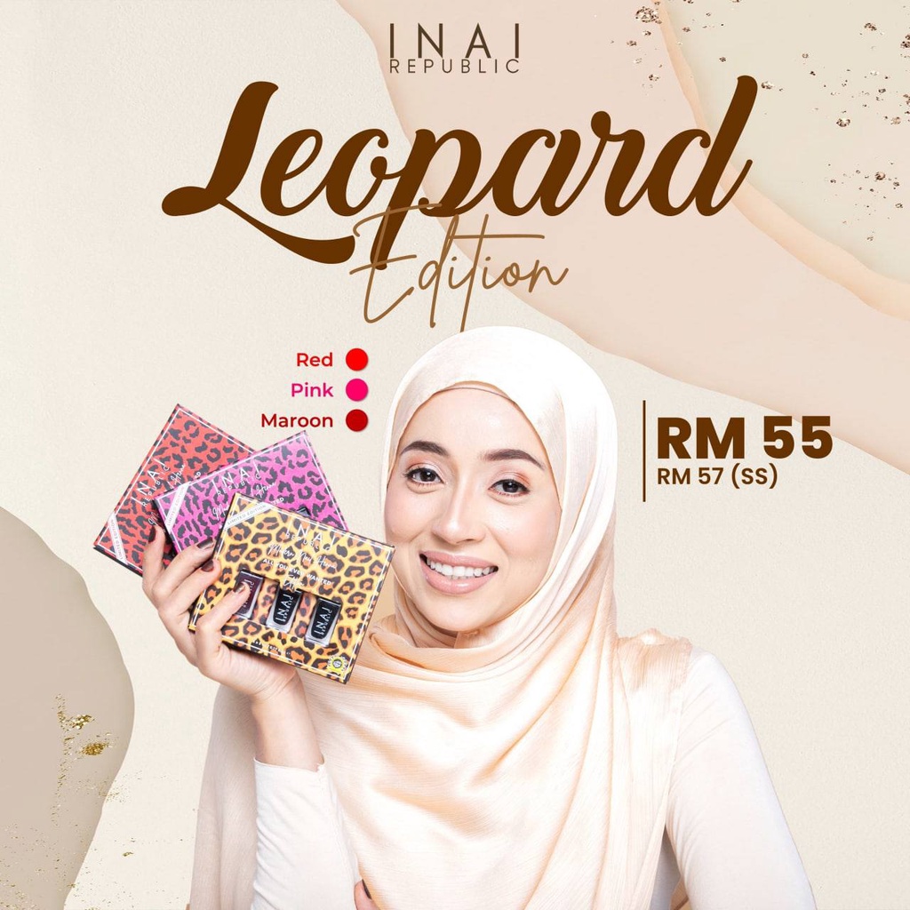 LEOPARD EDITION (INAI REPUBLIC) | Shopee Malaysia