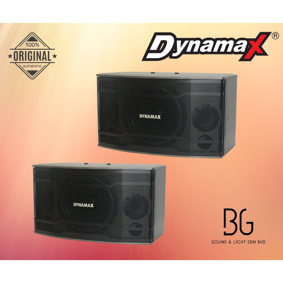 DYNAMAX CS450 10inch 2-Way Full Range Bass Reflex karaoke speaker ...