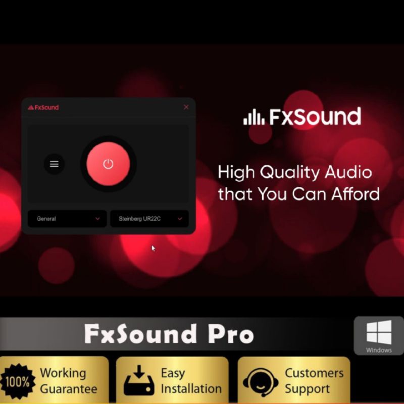 FxSound Pro + Lifetime Subscription Headphones & Speaker Equalizer [PC ...