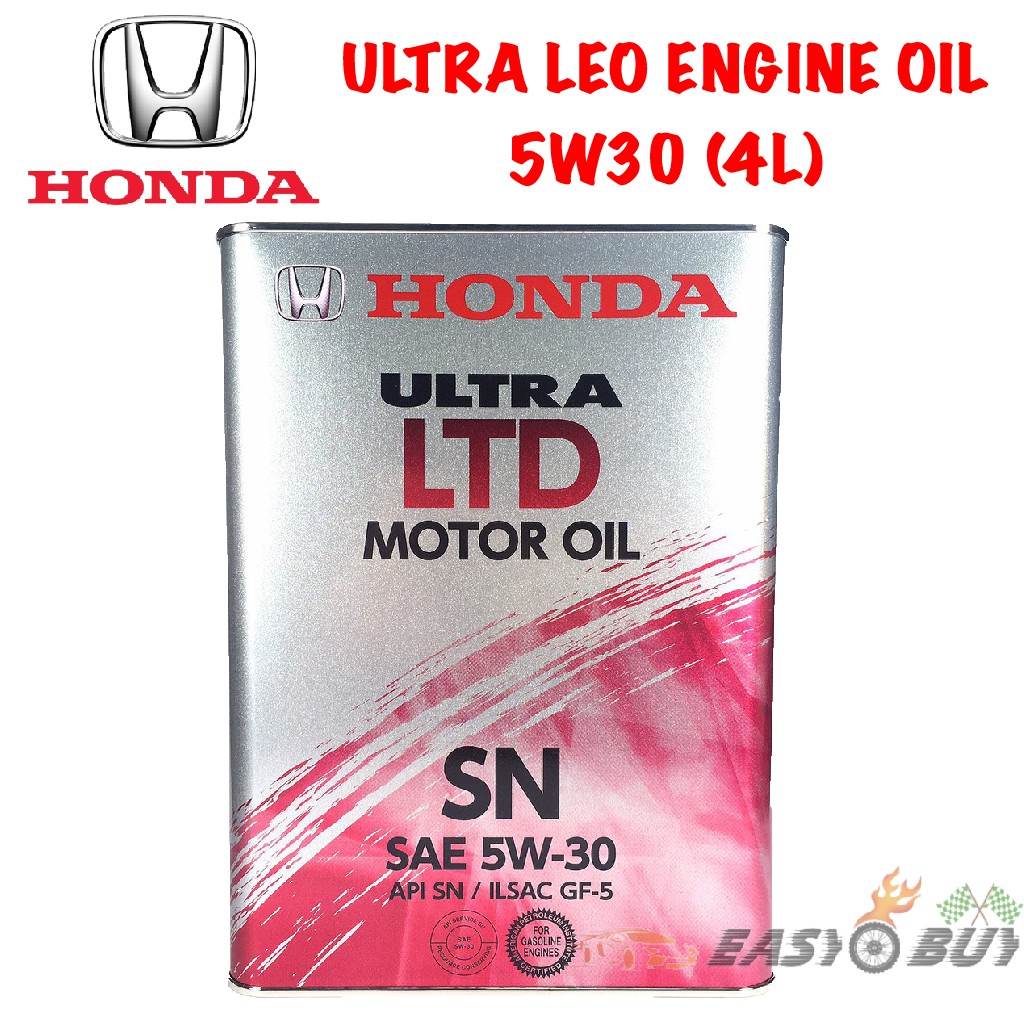 Honda Ultra LTD SN 5W30 5W-30 Engine Oil 4L (Made in Japan) Civic ...