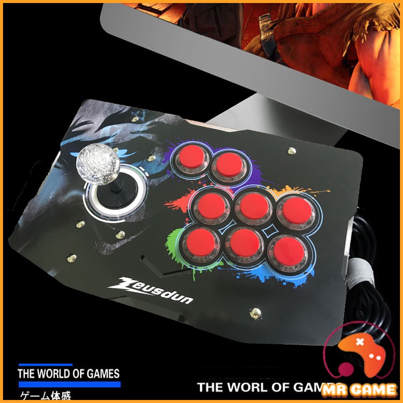 Arcade 6 Button Joystick Arcade Joystick Arcade Stick Kof Joystick ...