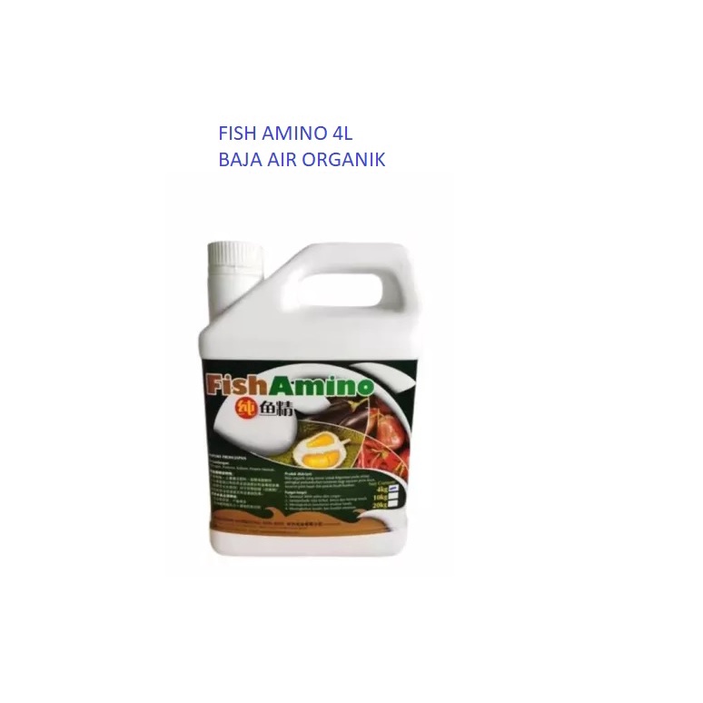 FISH AMINO 4KG / BAJA ORGANIK FISH AMINO ACID / BAJA IKAN / 鱼氨基酸 ...