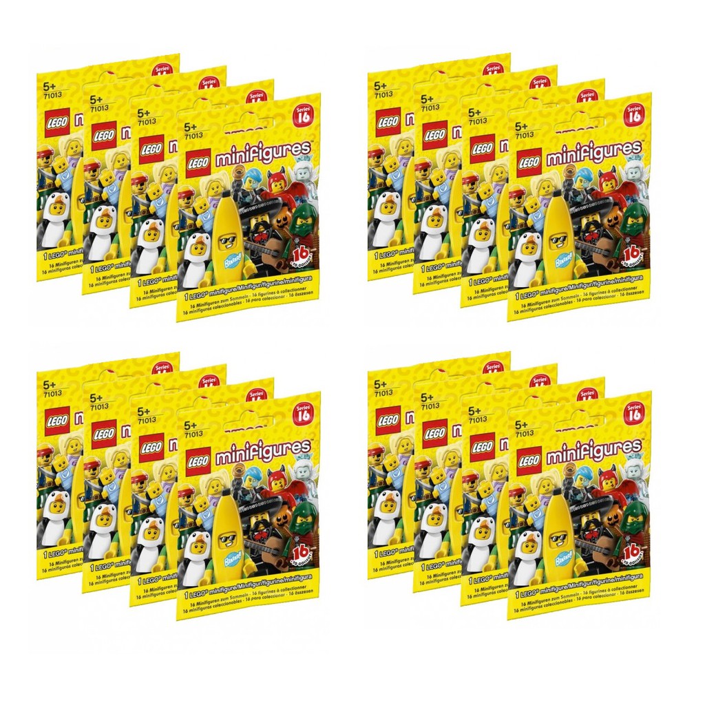 LEGO MINIFIGURES CMF Series 16 Full Set of 16 MISP (71013) | Shopee ...