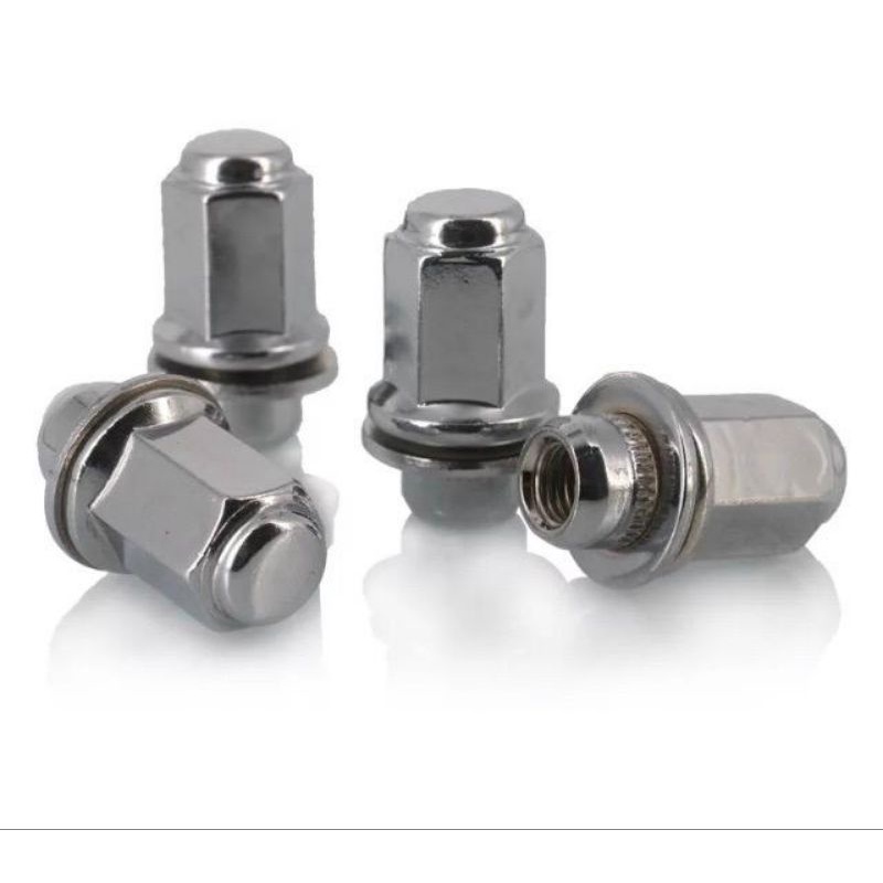 TOYOTA vios camry vellfire original M12x1.5mm wheel nut | Shopee Malaysia