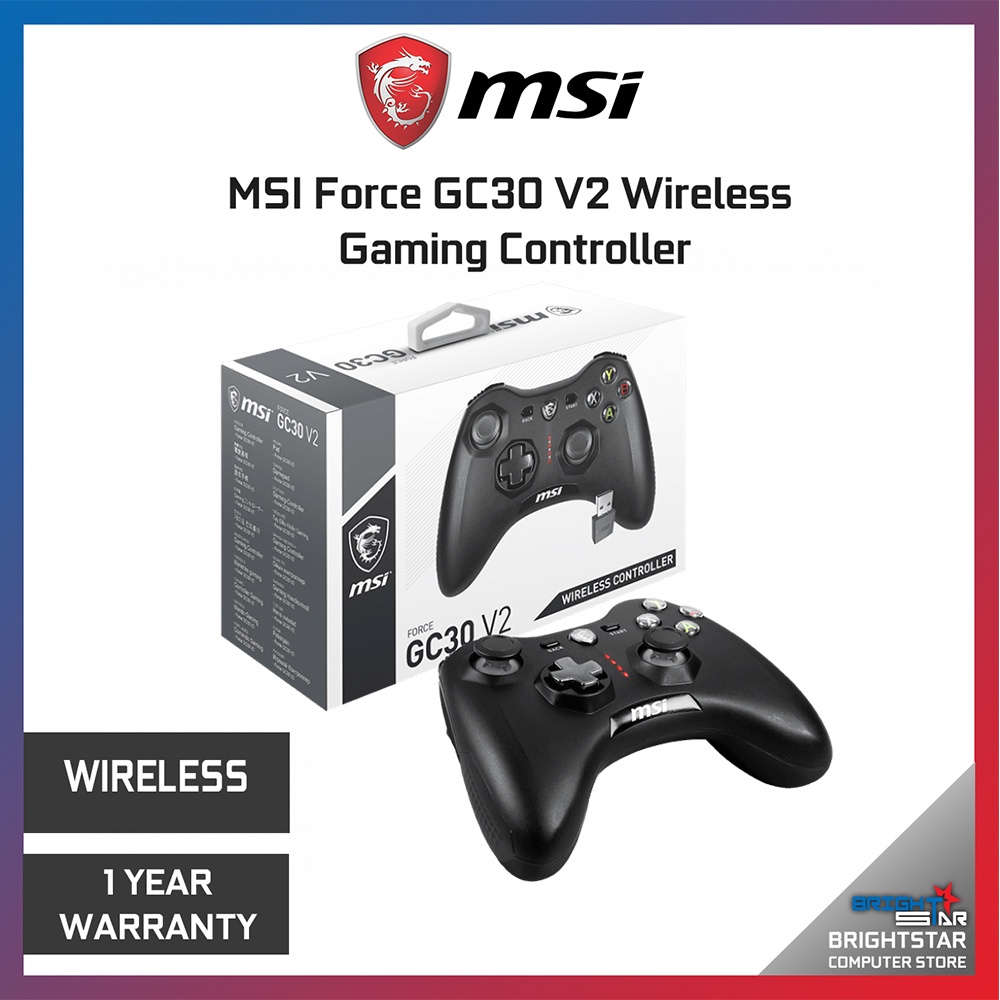 MSI Force GC30 V2 Wireless Gaming Controller | Shopee Malaysia