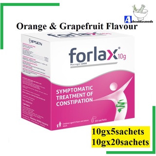 FORLAX POWDER 10Gx20'S or 10Gx5's FOR TREATMENT OF CONSTIPATION ...