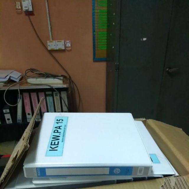 Alba rado 25mm PVC 2D White Ring File A4 Insert Binder P252D Fail Putih ...
