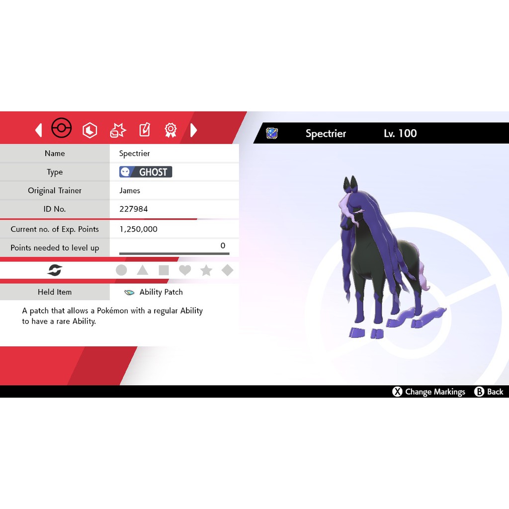 Pokemon Sword & Shield - 6IV SPECTRIER | Shopee Malaysia