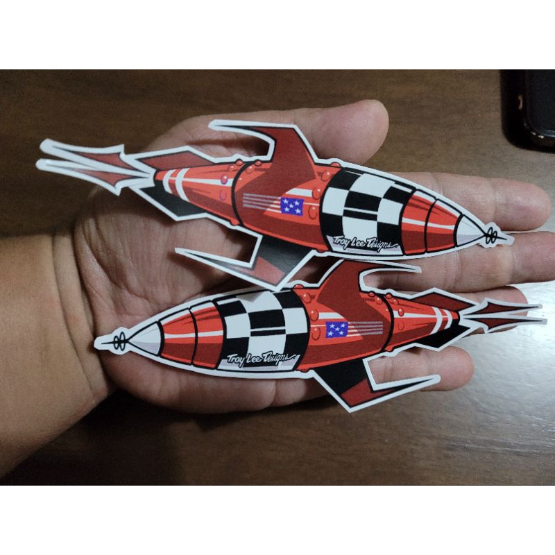 TLD Ballistic Missle sticker (1 pair) | Shopee Malaysia