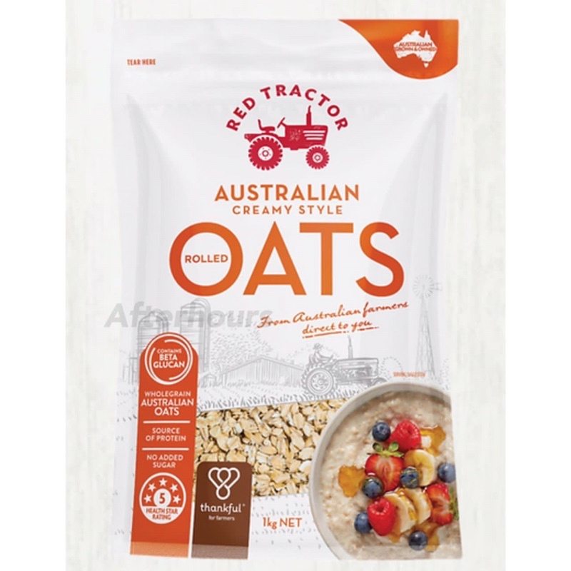 RED TRACTOR AUSTRALIAN ROLLED OATS | 1KG | Shopee Malaysia