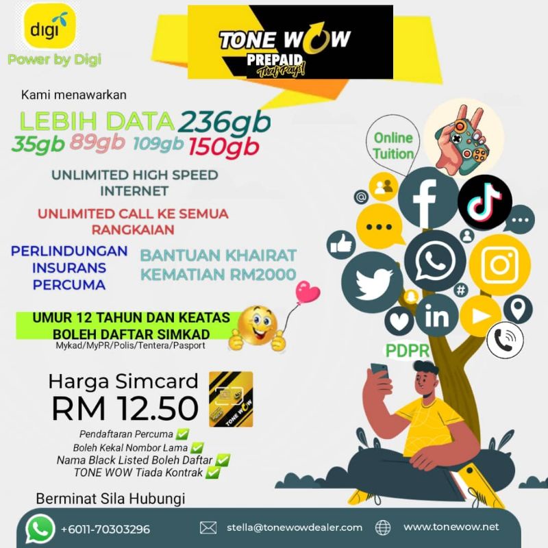 Tone Wow Official Dealer, Online Shop | Shopee Malaysia