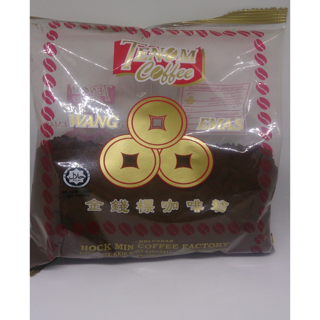 Tenom Coffee Cap Wang Emas Serbuk kopi | Shopee Malaysia