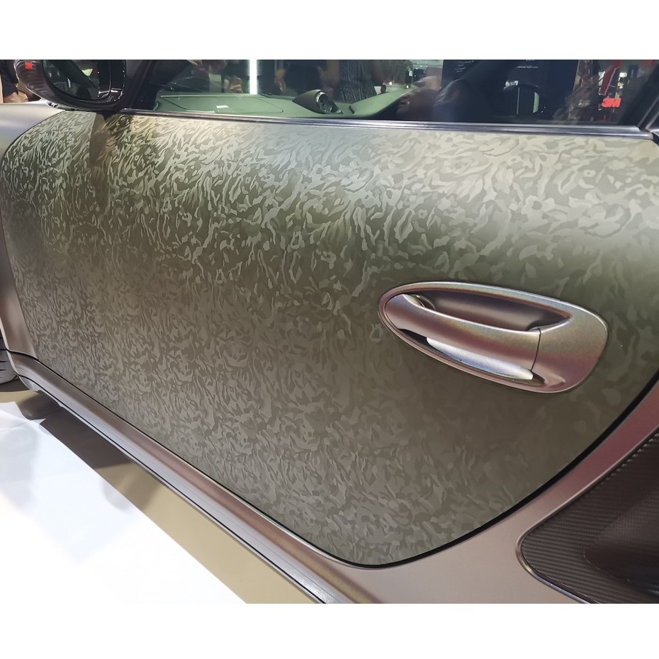 3M Wrap Film Series 1080 Shadow Military Green Textured SB26 Car Wrap ...