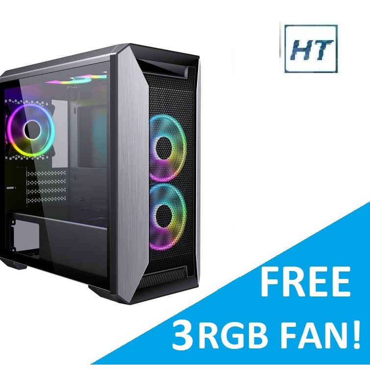 Invasion Edge M Matx case Gaming PC case tempered Glass | Shopee Malaysia