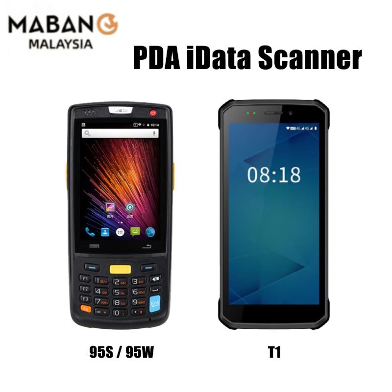 iData 95w 95s Mobile Computer Barcode Scanner Android PDA Handheld POS Terminal Inventory ...