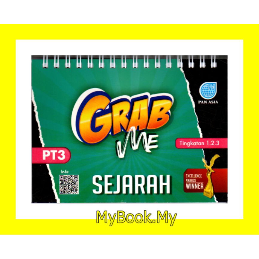 MyB Buku Rujukan/Nota : Grab Me Tingkatan 1.2.3 PT3 - Sejarah (Poket ...