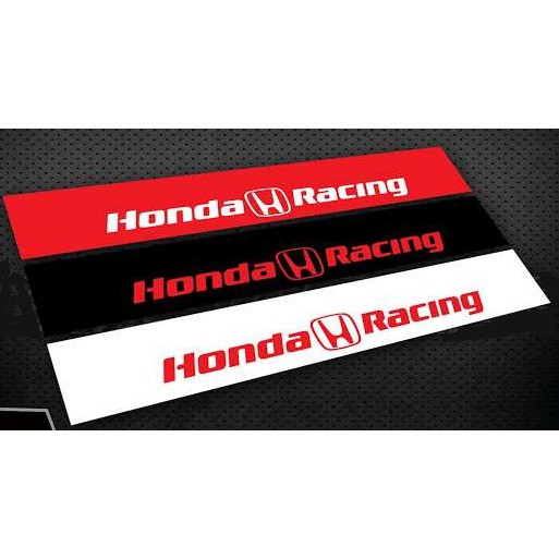 HONDA RACING WINDSCREEN STICKER | Shopee Malaysia