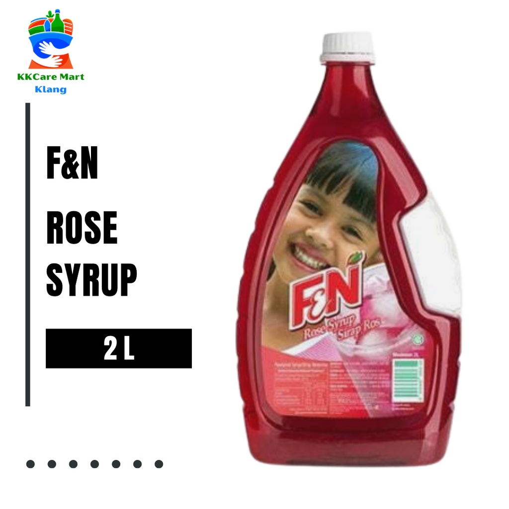 F&N - Rose Syrup Flavoured - 2L | Shopee Malaysia