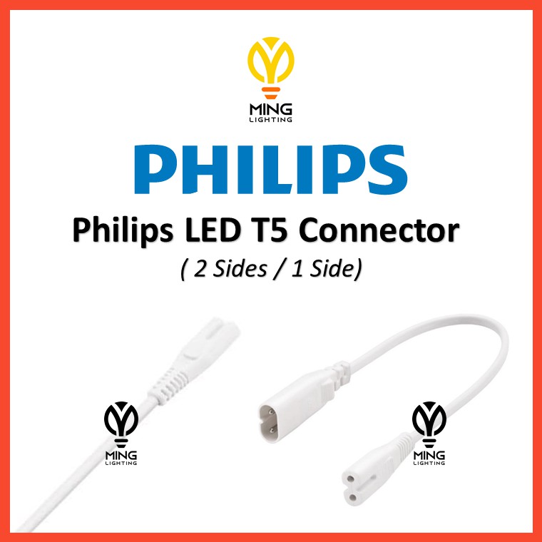 Philips T5 Wire Connector Corner Joint 31089 31090 | Shopee Malaysia